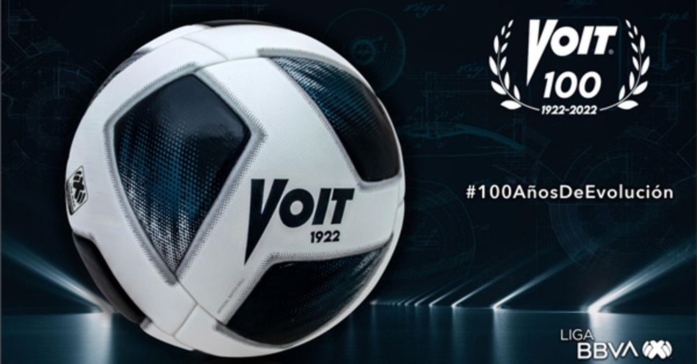 Conoce el nuevo balón Voit 100 años que se usará en la Liga MX