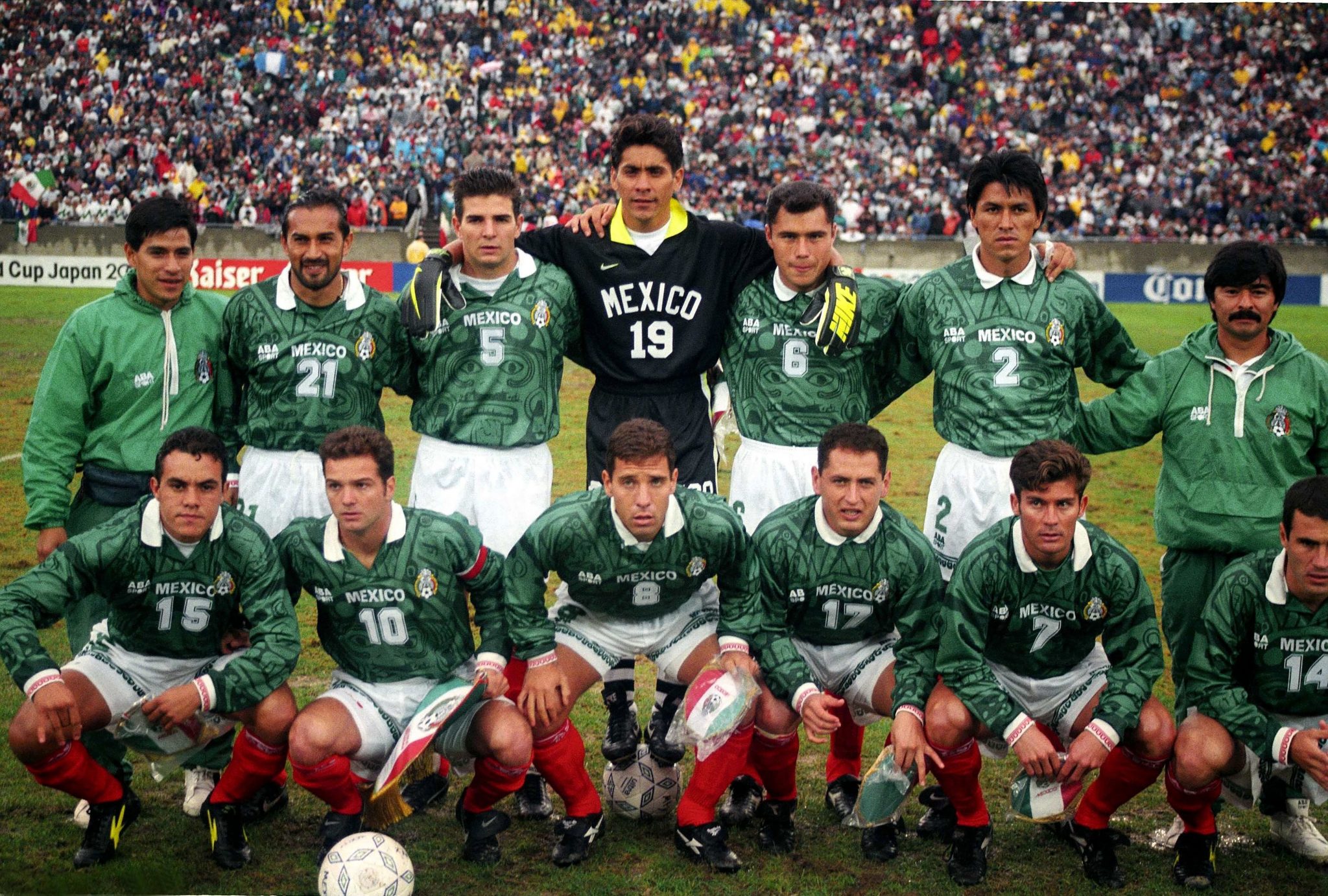 MÉXICO en la COPA ORO de 1996 - CAMPEÓN